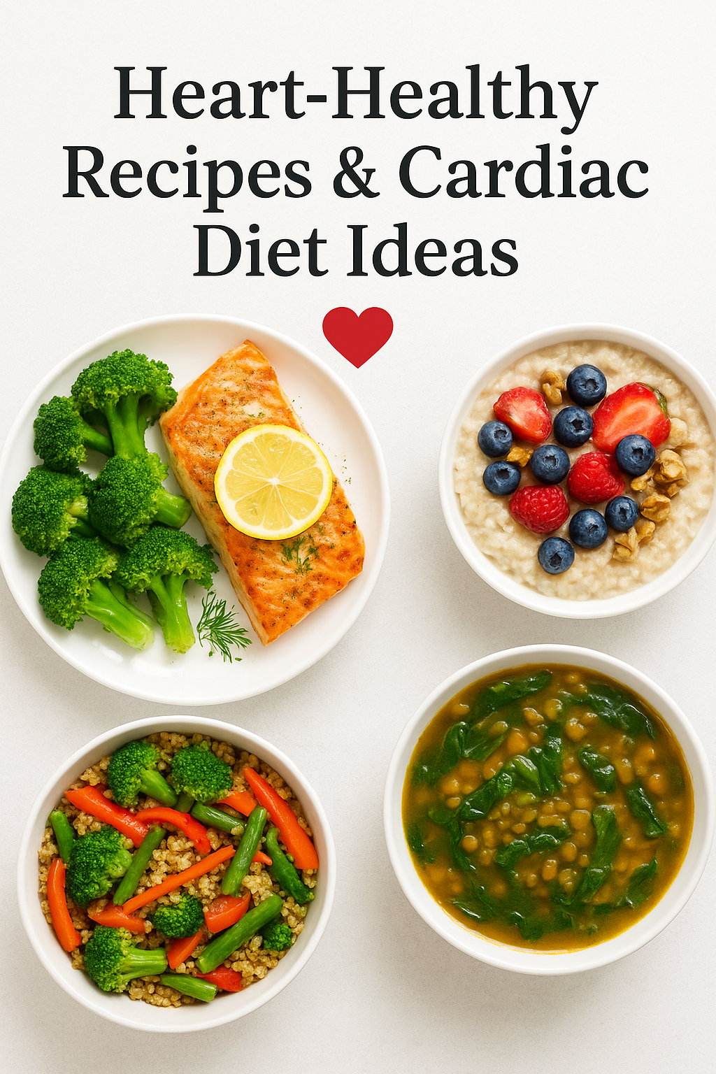 Heart-Healthy Eating: Cardiac Diet Recipes and Food Chart - lessonplandiary